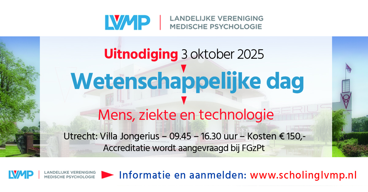 LVMP Jaarcongres (wetenschappelijke dag) - LVMP - Landelijke Vereniging ...